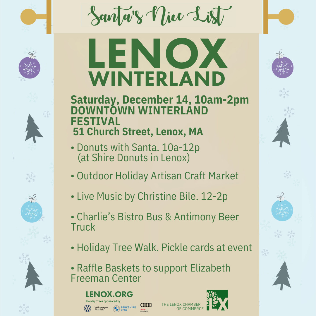 Lenox Chamber of Commerce - Discover Beautiful Lenox MA
